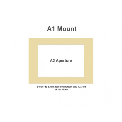 A1 Bevel Edge Photo Picture Mount