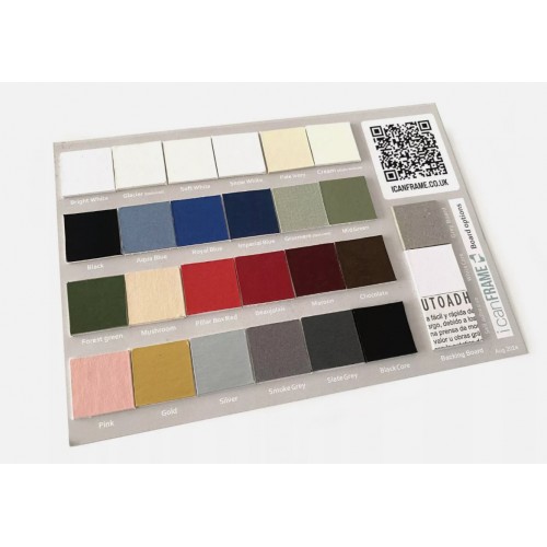 MOUNTBOARD Sample card